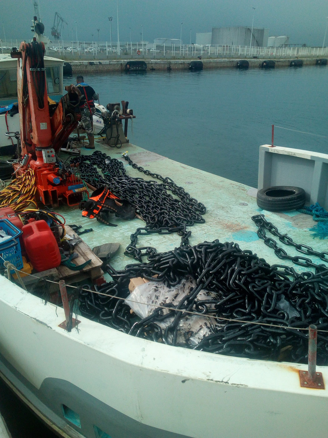 Fabrication de corps mort & ligne de mouillage. Entreprise dans l ...